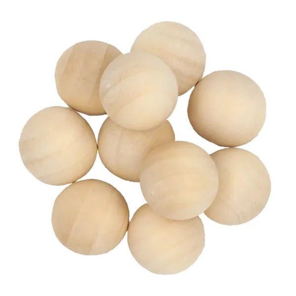 1.5cm Wooden Spheres Shape | Craft Wooden Shapes | Laser cut Wooden ...