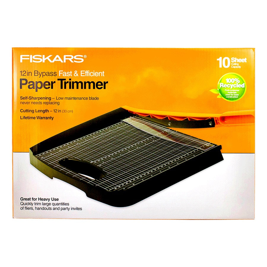 12inch Fiskars Bypass Paper Trimmer | Craft Cutting Blade | Art& Craft ...