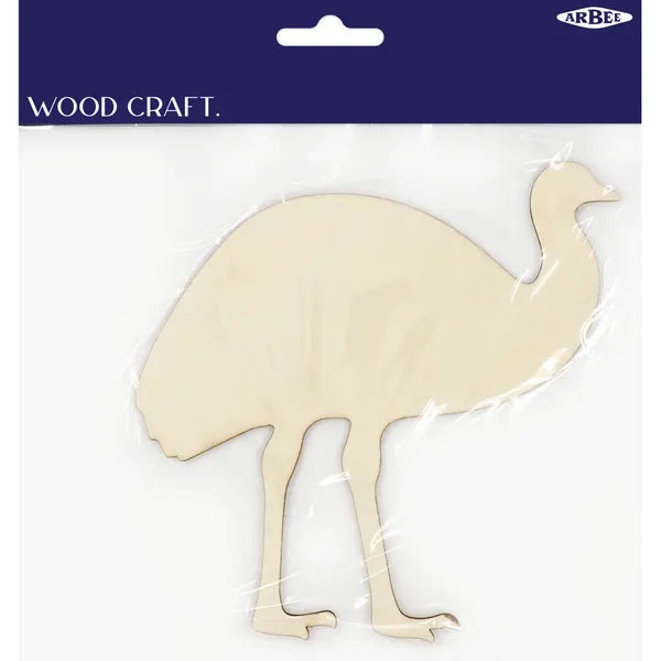Australia Animal Emu Wooden Shape | Craft Wooden Shapes | Laser cut ...