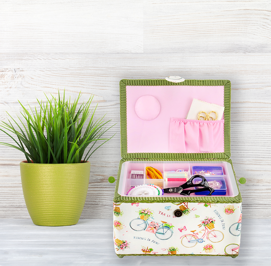 Large Rectangle Shape Sewing Storage Basket (available in 3 designs ...