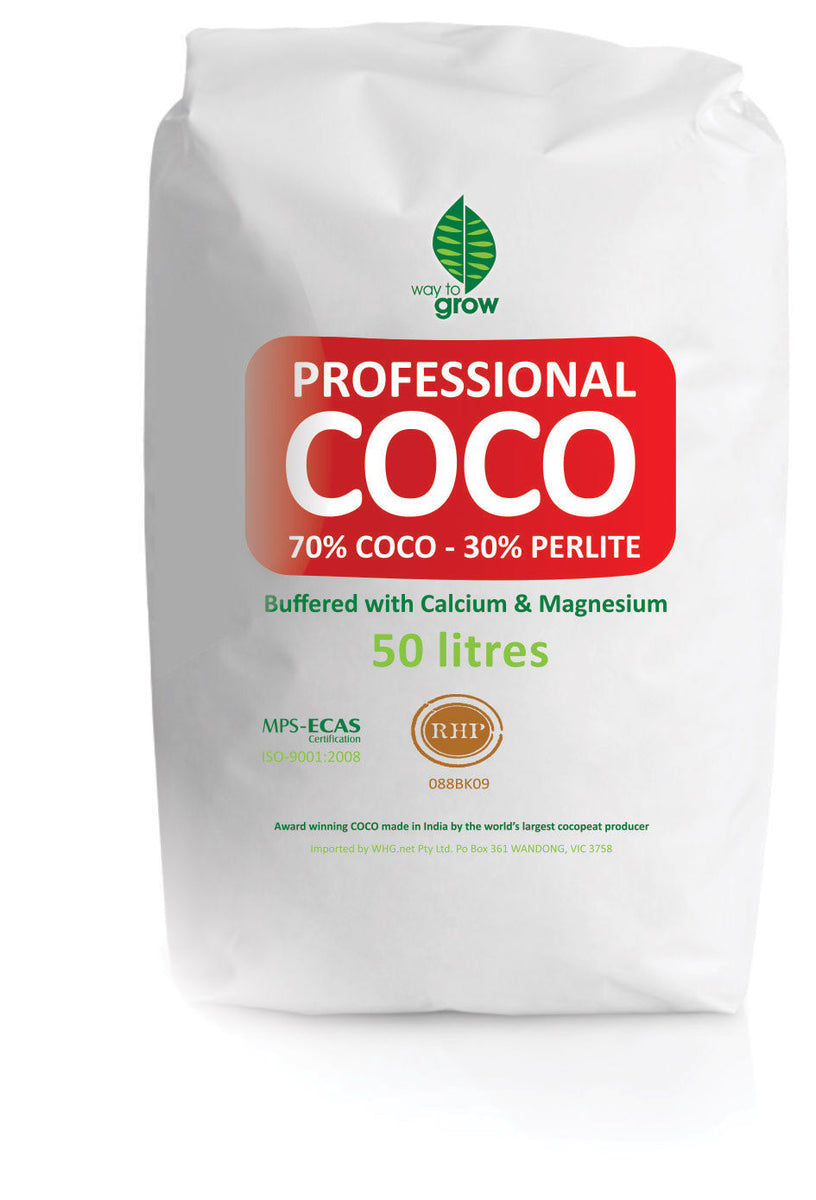 W2G (Orange) Pro Coco Perlite 50L Bag | Pallet of 40 Perlite Bag ...