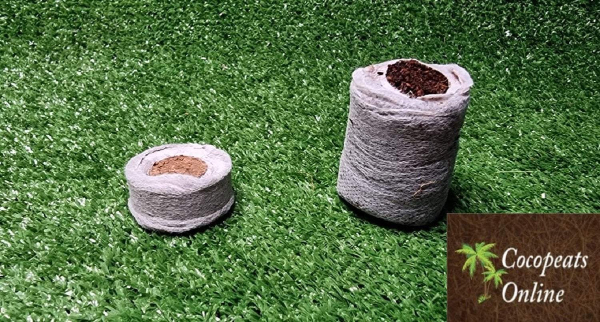 Coir Jiffy Pellets 38mm - Seed Starters | Coco Peat | Coco Coir Seed ...