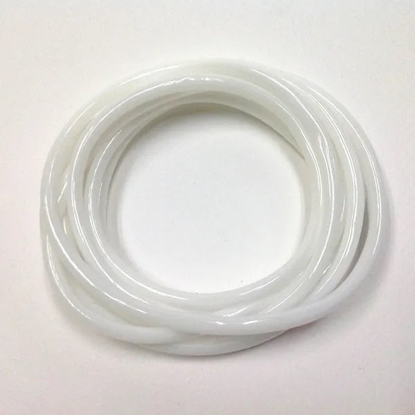 4mm White Colour Plastic Tubing | PVC Flexible Tubing String ...