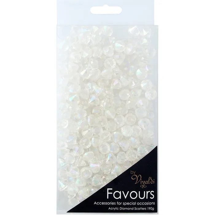 Acrylic Diamond Shape Table Scatters (available in 3 colours) | Party ...