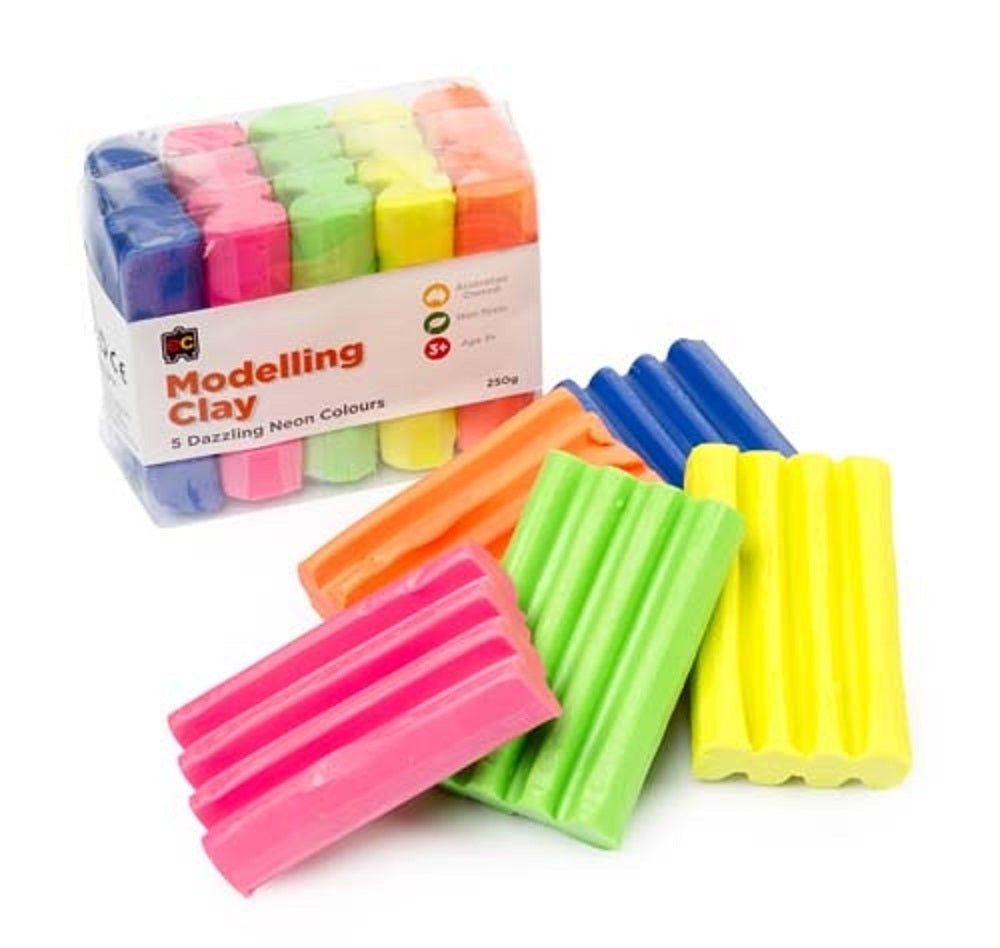 Fluorescent Neon Coloured Modelling Clay | Modeling Clay | Playing Clay ...
