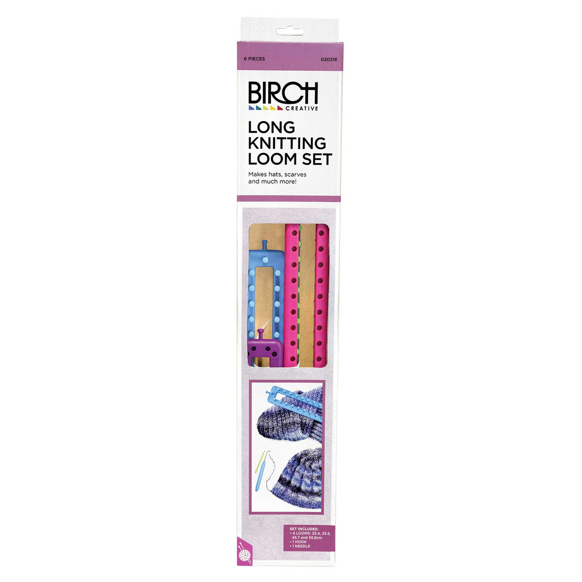 Long Knitting Loom Set | Crotchet Yarn & Wool tool Supplies ...