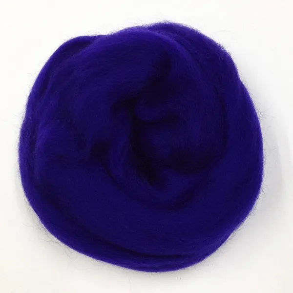 Purple Colour Merino Wool Roving | Crafting Wool | Felting Supplies ...