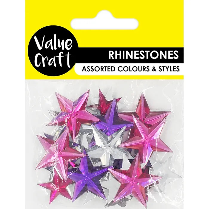 Stars Shape Rhinestones | Craft Glitter Shape | Craft Rhinestones ...