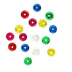 6mm Multi Coloured Craft Sequins | Craft Embellishment | Art& Craft ...