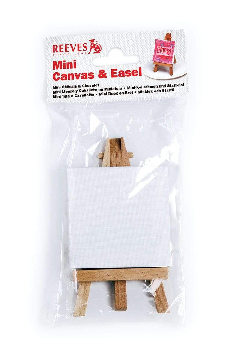 Reeves Mini Canvas and Easel (available in 2 varieties) | Painting ...