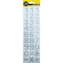 Numbers Rhinestones (available in 2 colours) | Craft Party ...