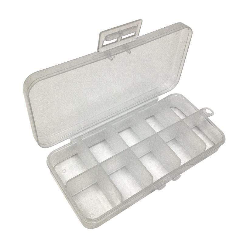 132mm x 65mm x 25mm Clear Storage Box | Plastic Storage Container or ...
