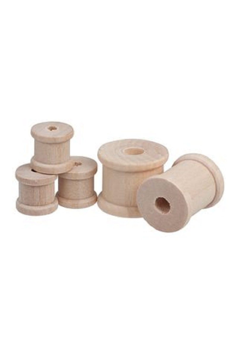 Assorted Sizes Wooden Cotton Spools | Craft Wooden Shapes | Laser cut ...