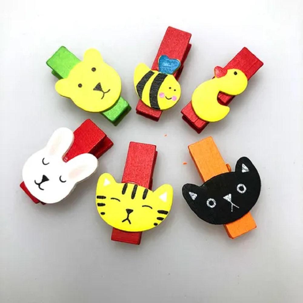 Wooden Cat Theme Craft Mini Pegs | Craft Tiny Pegs | Craft Wooden Items ...