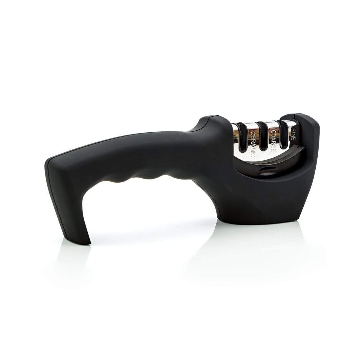 Knife Sharpener 3-in-1 System for All-Sized Kitchen Knife Sharpening ...