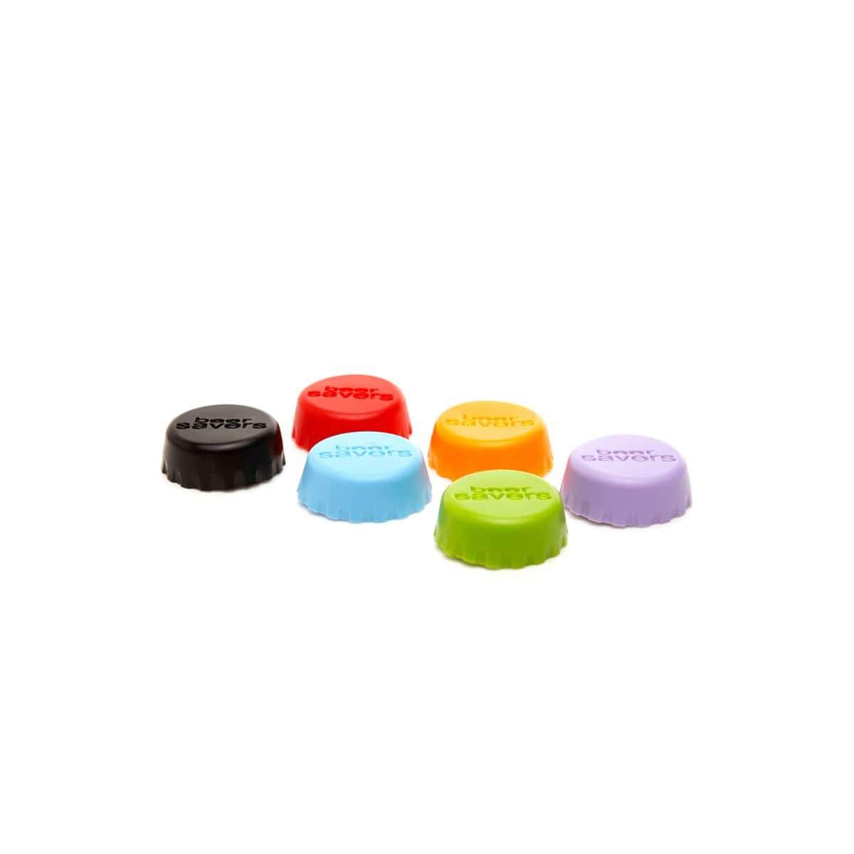 Silicone Beer Savers Set of 6 | Beer Savers |Reusable Bottle Stopper ...