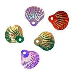 Holographic Shells Shape Scatters | Party Confetti & Table Scatter ...